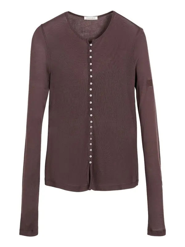 BY MALENE BIRGER Janes Cardigan - Warm Brown