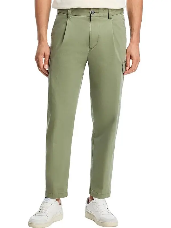 BOSS Tapered Fit Cargo Pants - Medium Green