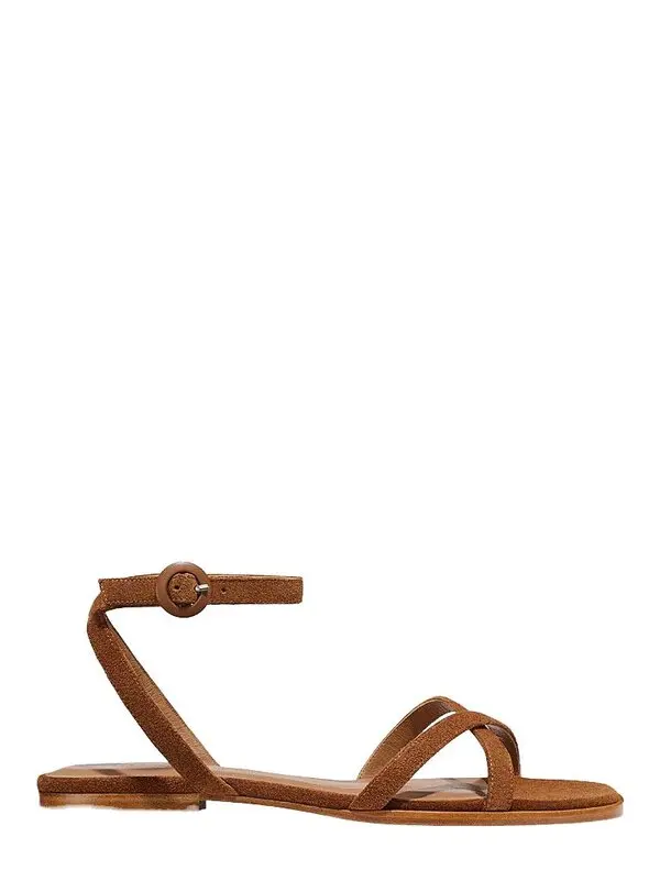 MARGAUX LONNBERG The Flat Sandals - Saddle Suede
