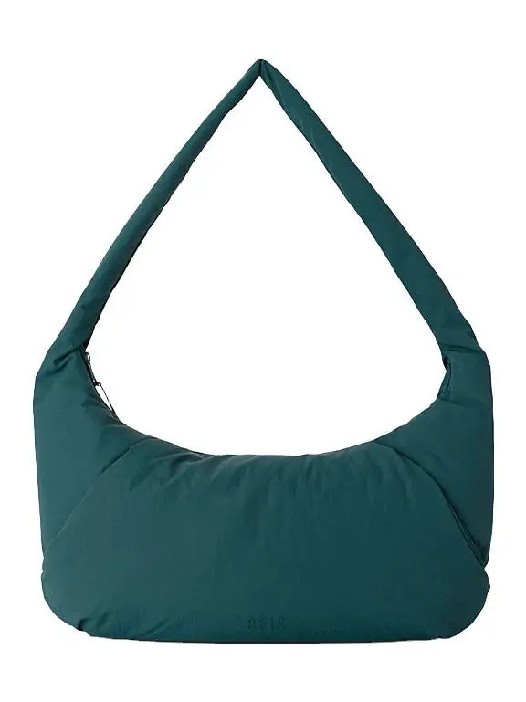 BEIS Oversized Crescent Catchall Bag - Deep Teal