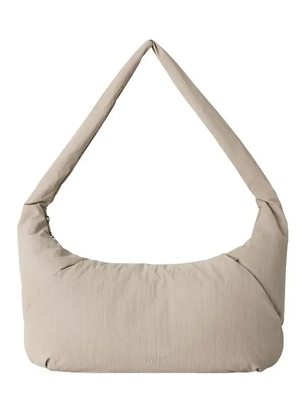 BEIS Oversized Crescent Catchall Bag - Oat