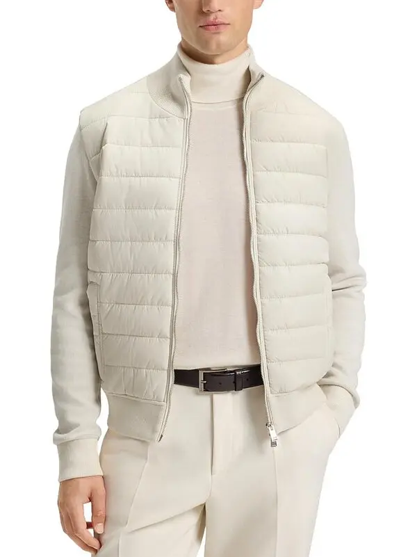 BOSS H Hernesto Jacket - Open White