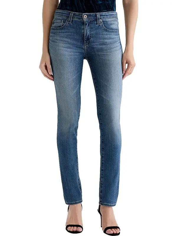 Ag Mid-rise Cigarette Leg Jeans - Kinship