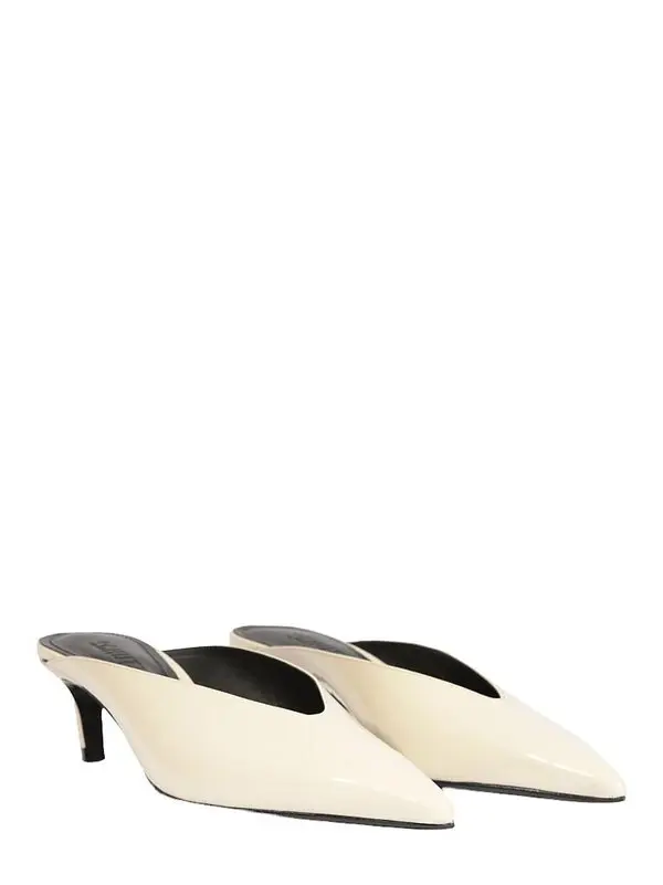 Schutz Loren Mule Pumps - Off White