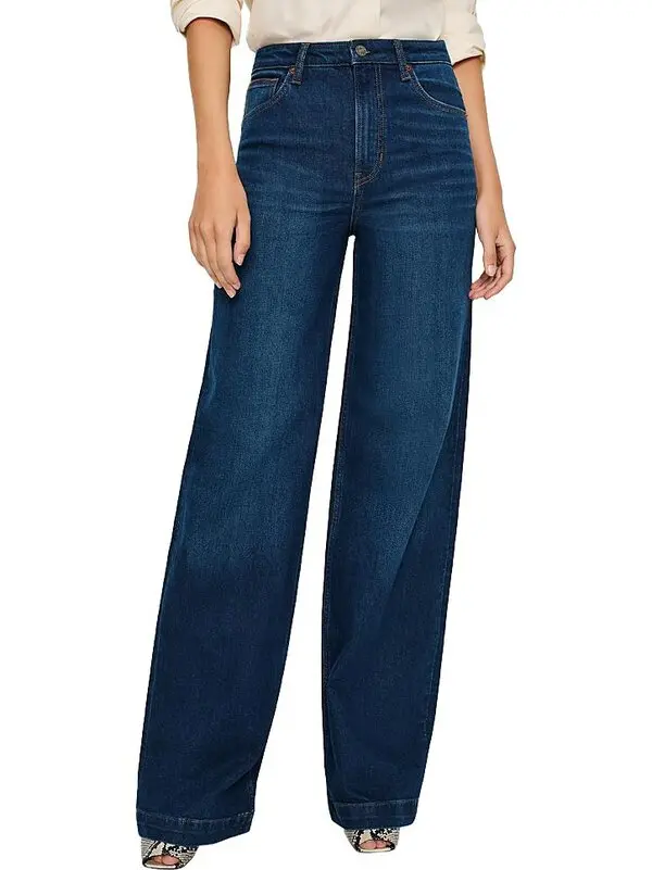 REFORMATION Bex High Rise Wide Leg Jeans - Wheeler