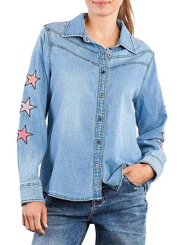 BILLY T The Stars Align Shirt - Denim