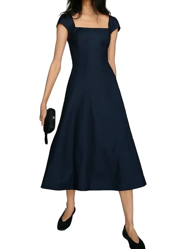 REFORMATION Harlie Dress - Navy