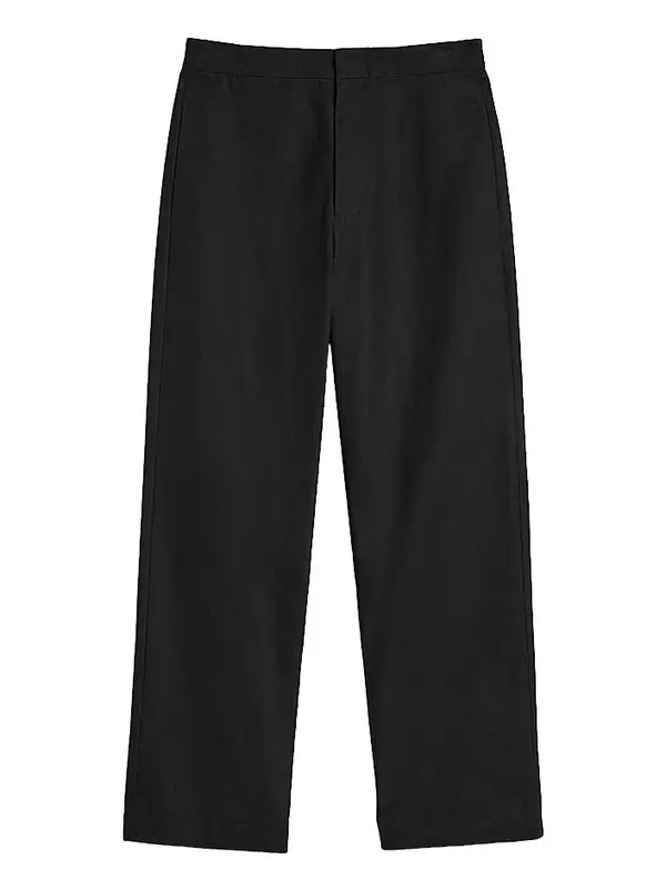 JIL SANDER Hesake Regular Fit Pants - Black