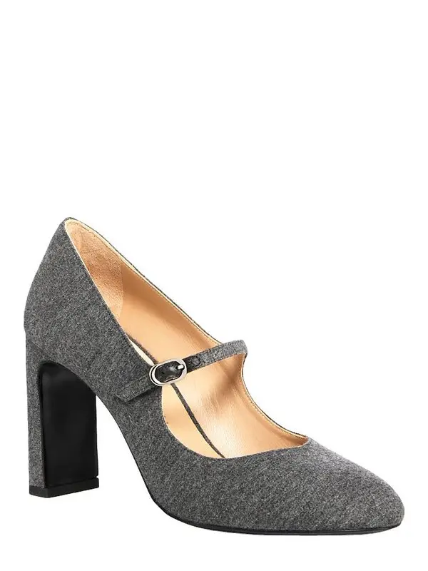 STUART WEITZMAN Babette Mary Jane Pumps - Slate