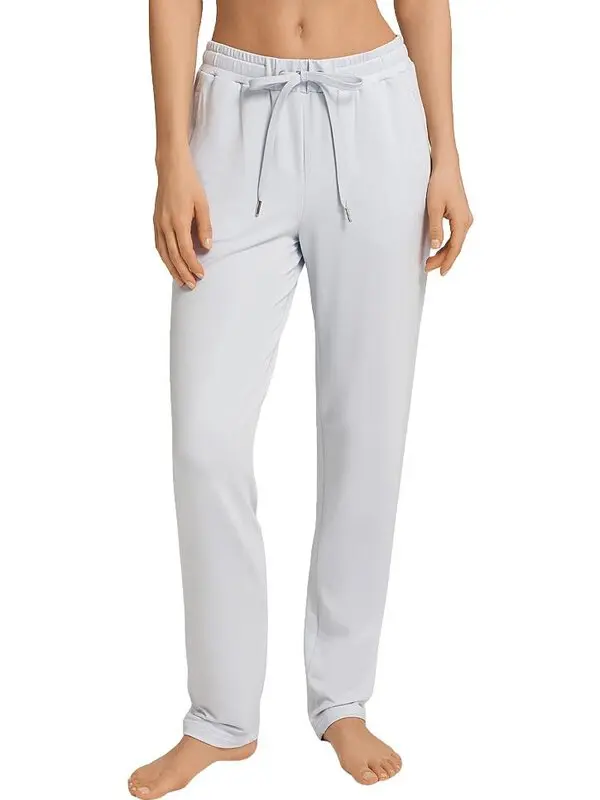 Hanro Balance Drawstring Lounge Pants - Powder Blue