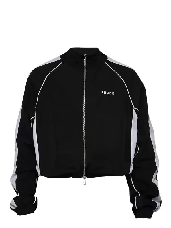Rhude Ramona Piping Sports Jacket - Black