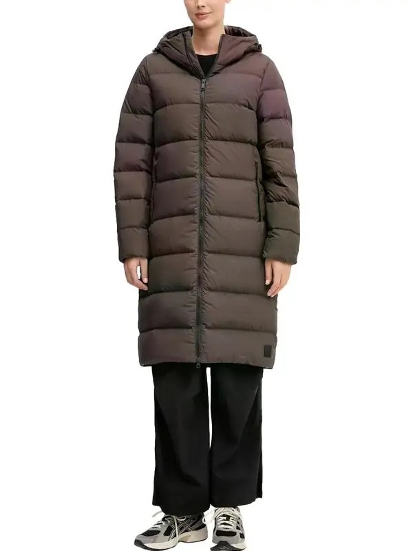 JACK WOLFSKIN Frozen Palace Hooded Padded Coat - Brown