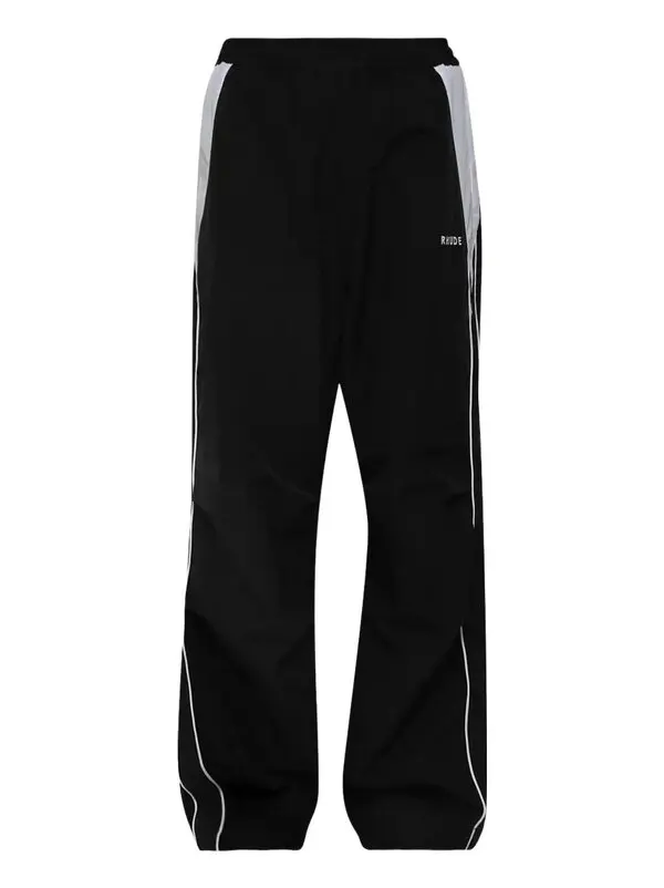 Rhude Side-stripe Track Pants - Black