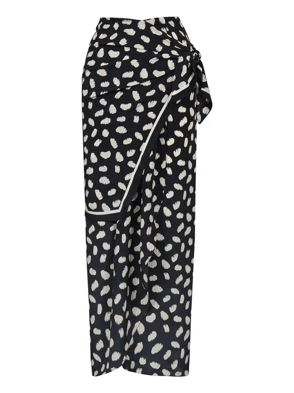 Johanna Ortiz Captivation Silk Maxi Skirt - Print