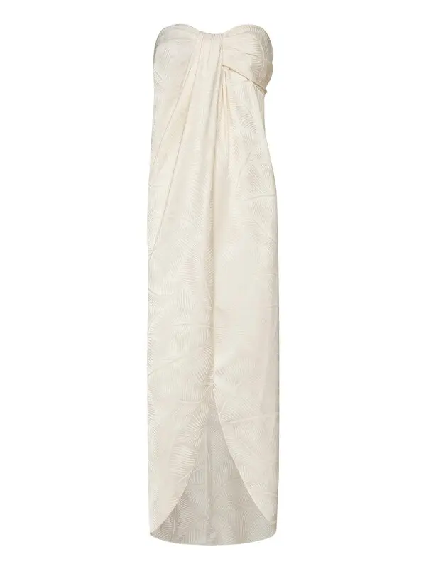 Johanna Ortiz Graceful Longline Top - Off-white
