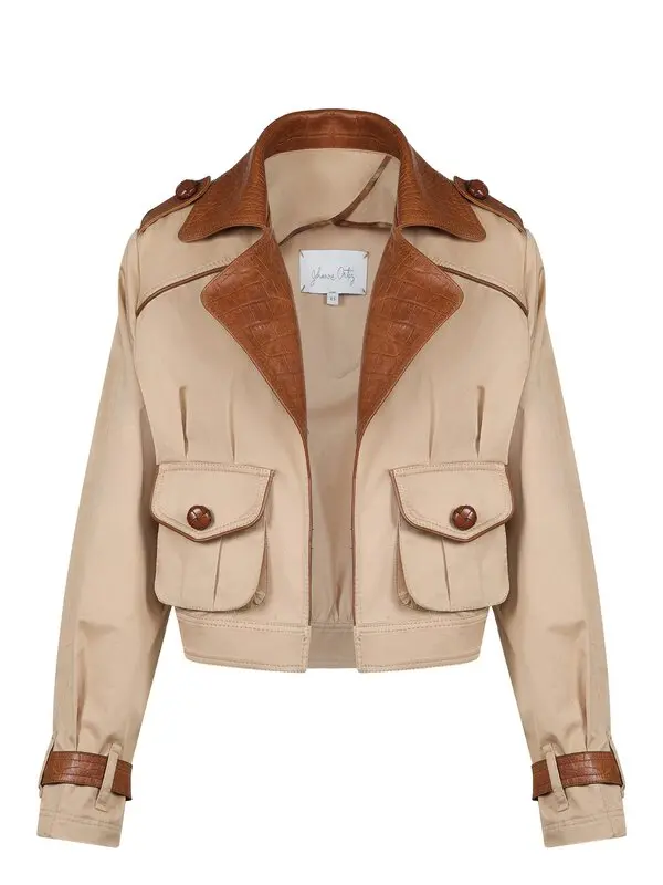 Johanna Ortiz Valentía Jacket - Brown