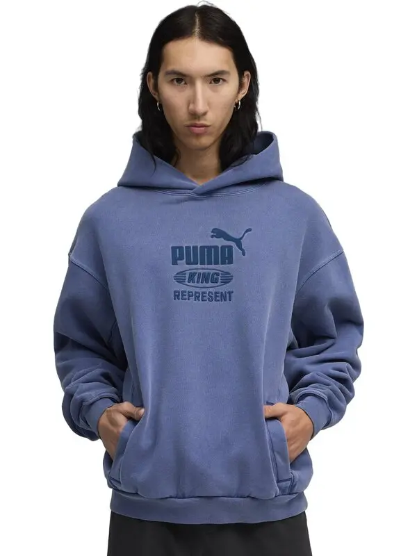 PUMA X Represent Oversized Hoodie - Blue