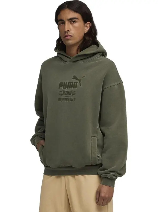 PUMA X Represent Oversized Hoodie - Green