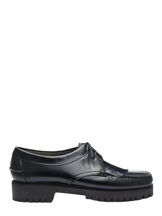 SEBAGO James Fringe Lug Loafer - Black