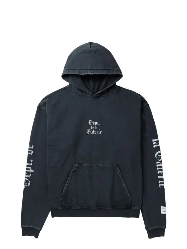 GALLERY DEPT. Logo-print Hoodie - Black