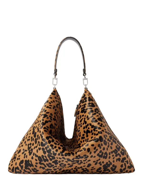 TOTEME Bevel Large Leopard-print Cow Hair Tote - Animal Print