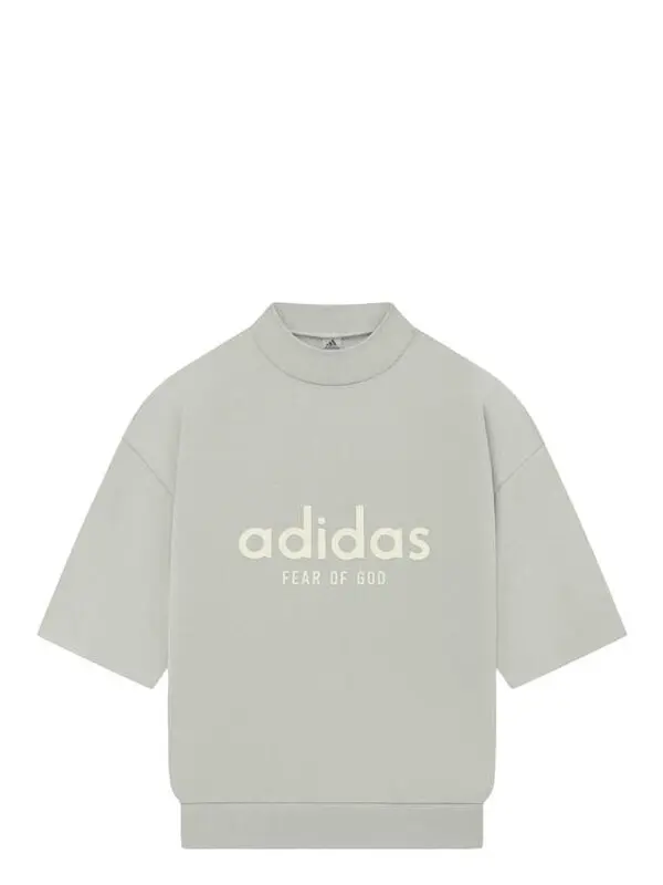 Fear Of God Athletics Heavy Jersey 3/4 Mock Tee Shirt - Sesame