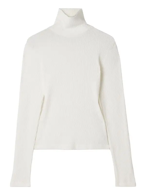 Citizens Of Humanity Caradene Ribbed Turtleneck Sweater - Neutrals