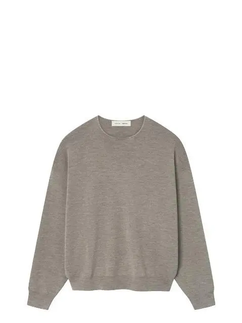 Fear Of God Essentials Merino Crewneck Sweatshirt - Homestead Heather