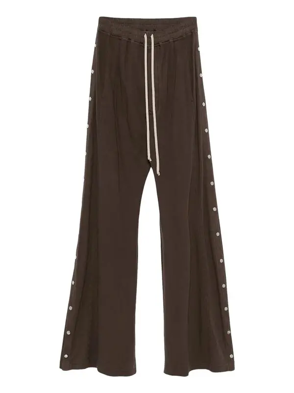 Rick Owens Brushed Jersey Pusher Pants - Brown