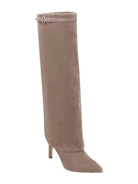 Marc Fisher Naples Knee High Boots - Light Brown