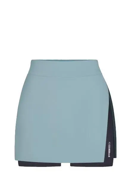 PB5STAR Side Split Pickleball Skirt - Arctic-black