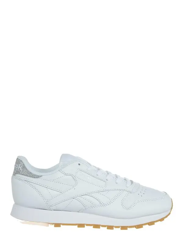 REEBOK Classic Leather Metallic Diamond Sneakers - White/gum