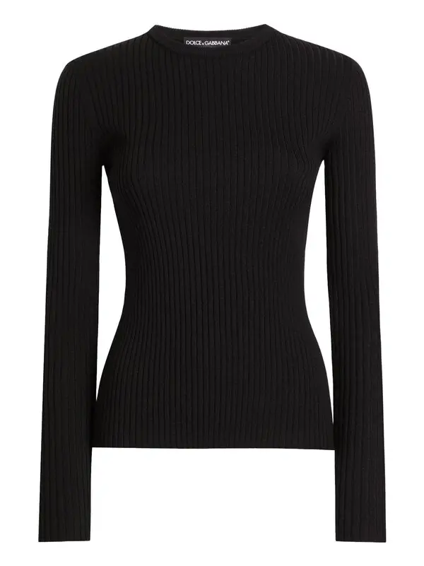 Dolce & Gabbana Wool Pullover - Black