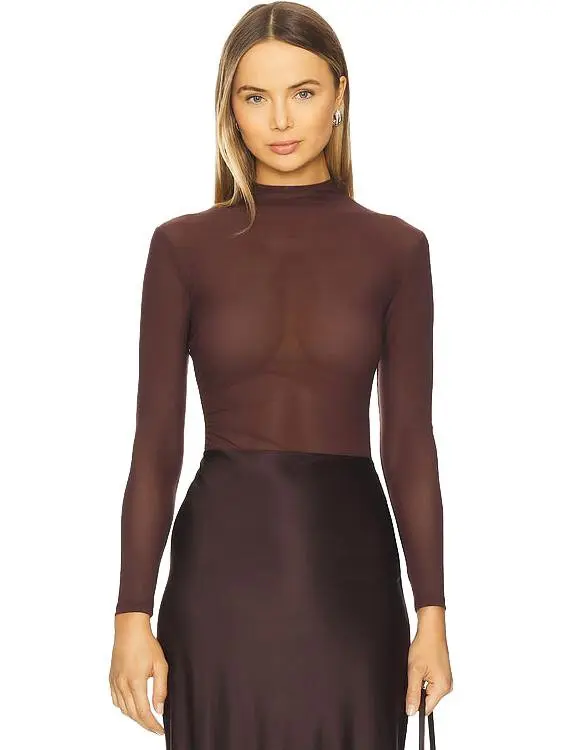 NOOKIE Saint Bodysuit - Cocoa