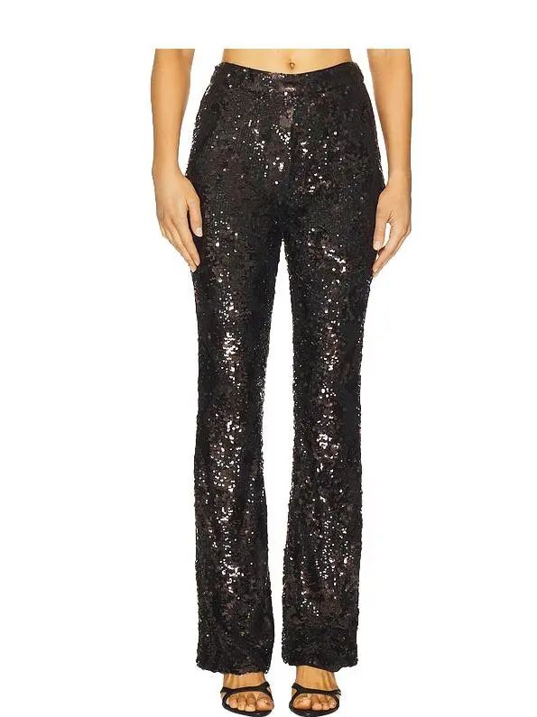 Veronica Beard Collier Pant - Dark Currant