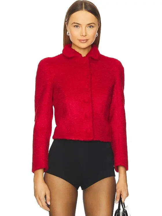 DES_PHEMMES Jacket - Red