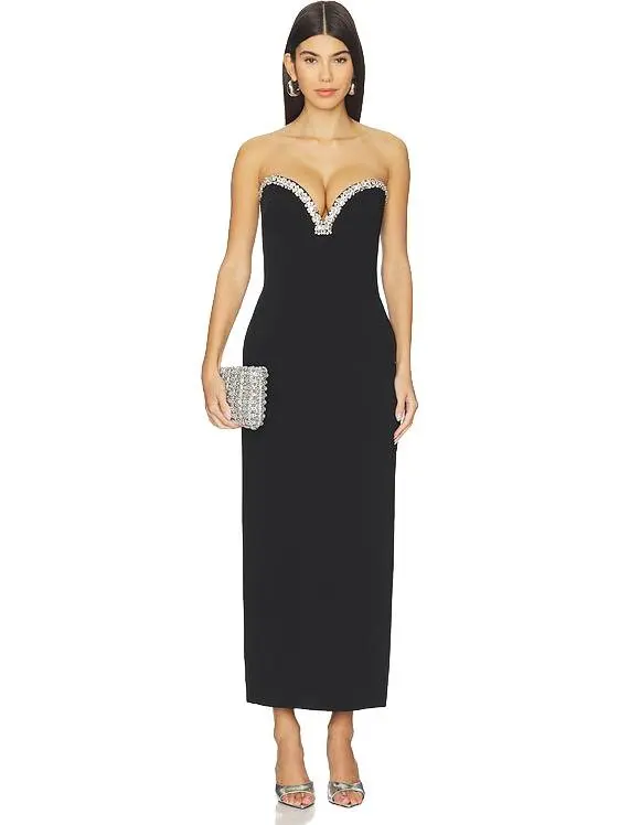 Majorelle Emiliana Gown - Black