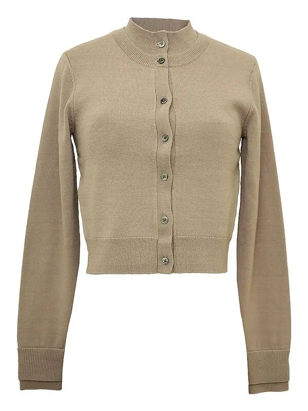 Rokh Layered Cardigan - Beige