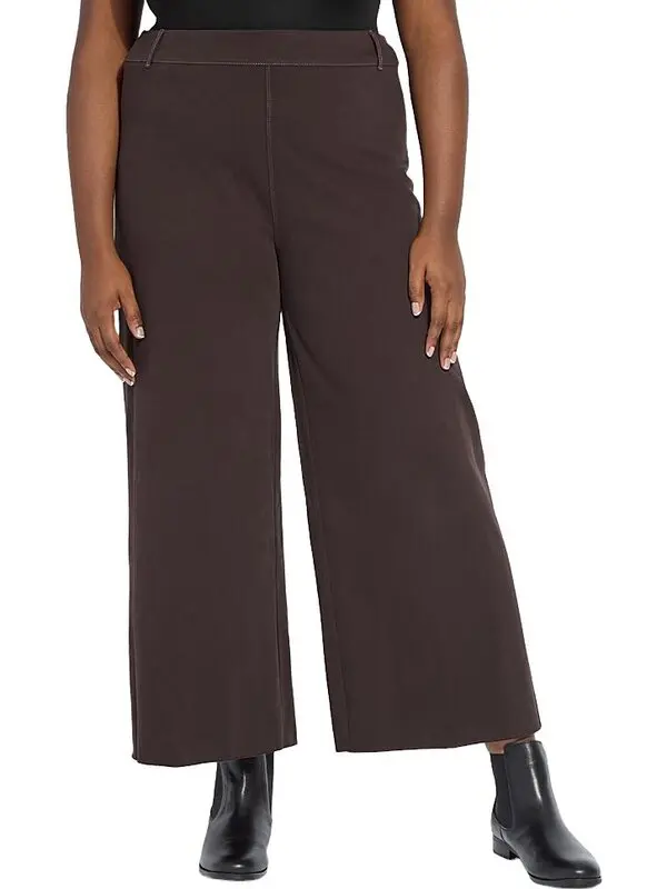 Lyssé Erin High Waist Wide Leg Jeans - Double Expresso