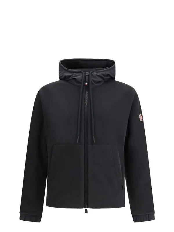 Moncler Polartec® Zip-up Hoodie - Black