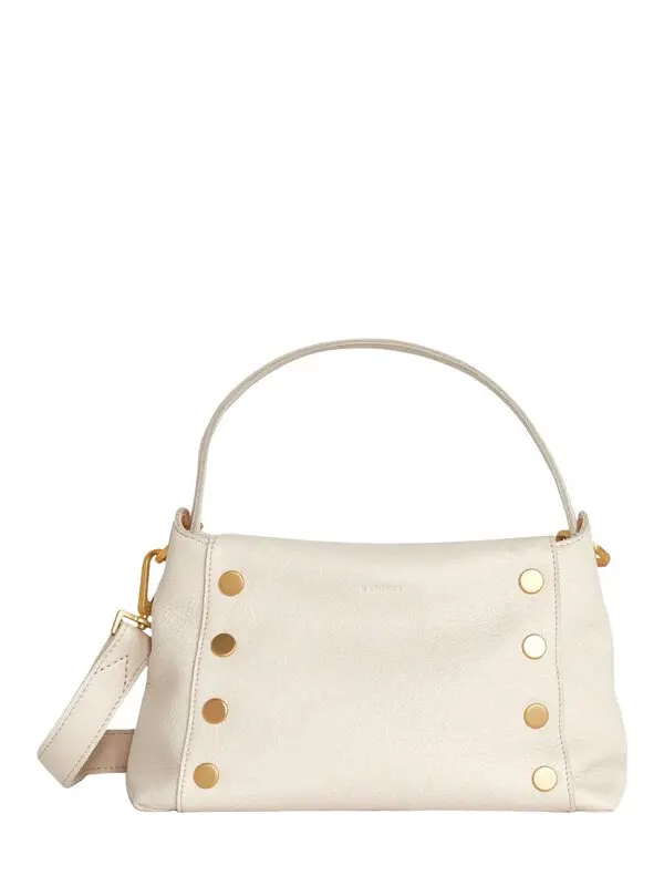 HAMMITT Bryant Medium Shoulder Bag - Calla Lily White/brushed Gold
