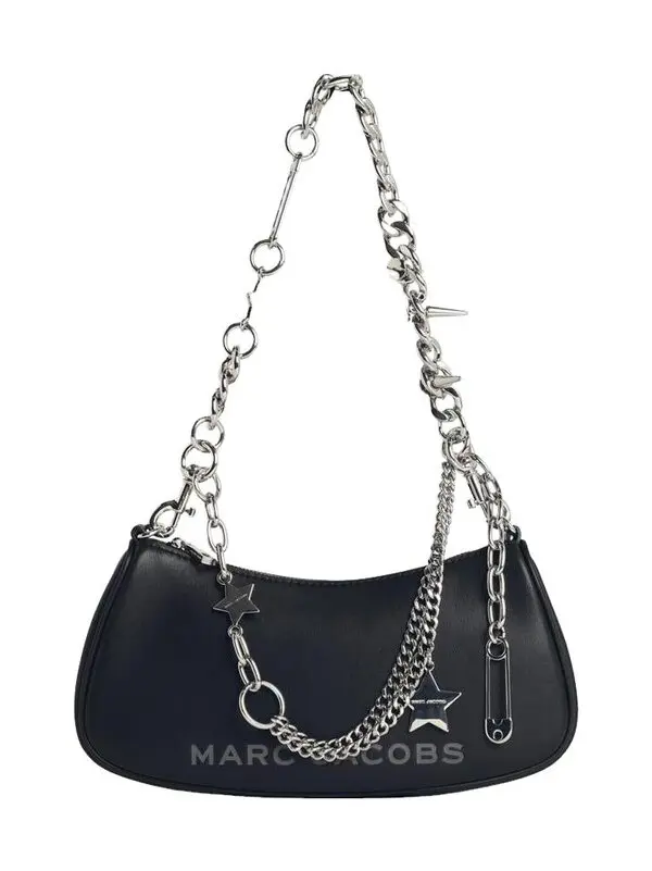 Marc Jacobs The Shoulder Leather Bag - Black