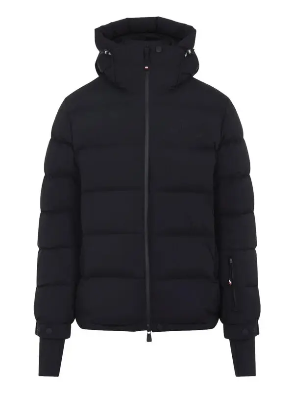Moncler Grenoble Isorno Hooded Down Ski Jacket - Black