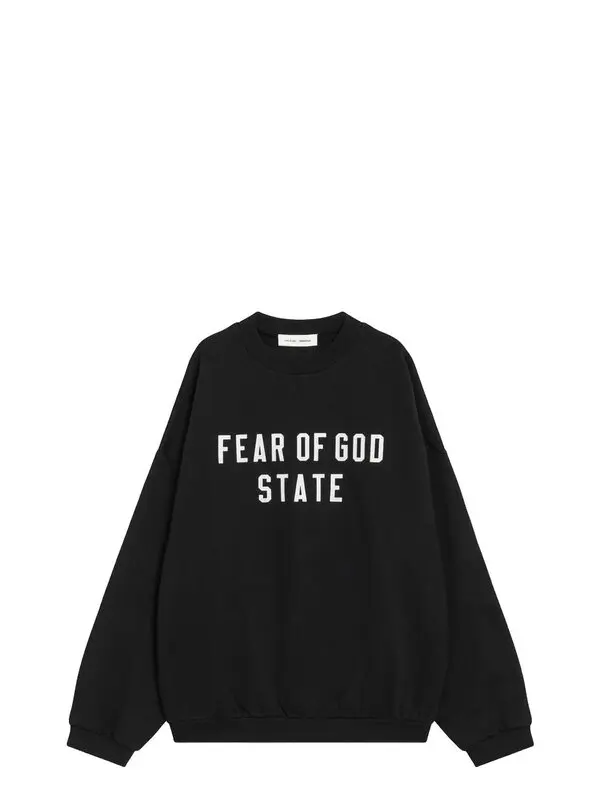 Fear Of God 90's Crewneck Sweatshirt - Black