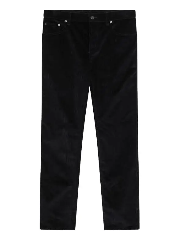 Burberry Dark Corduroy Trousers - Blue