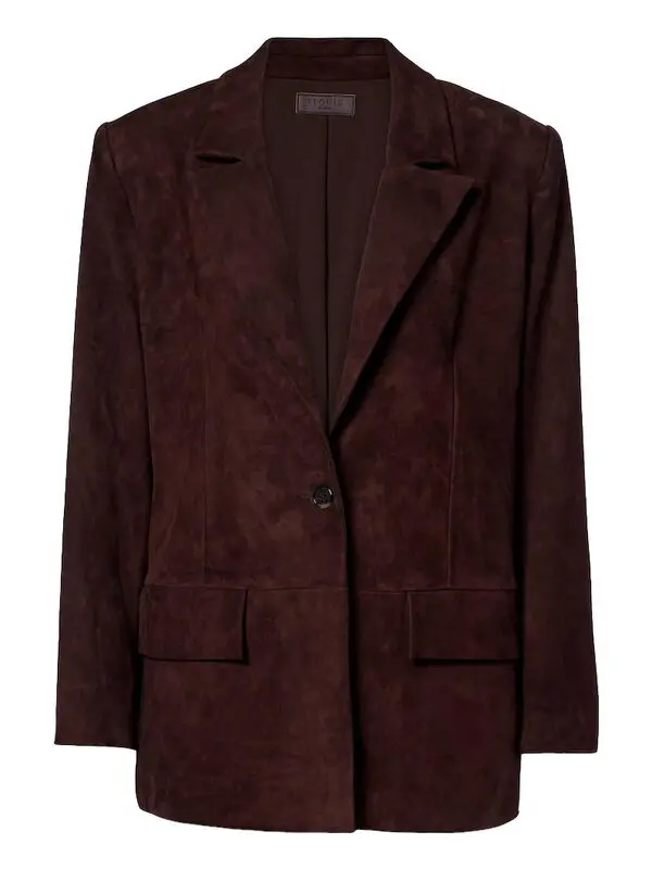 Stouls Dublin Suede Blazer - Brown