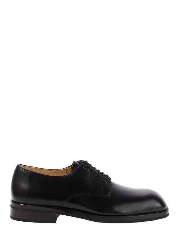 LEMAIRE Leather Derby Shoes - Black