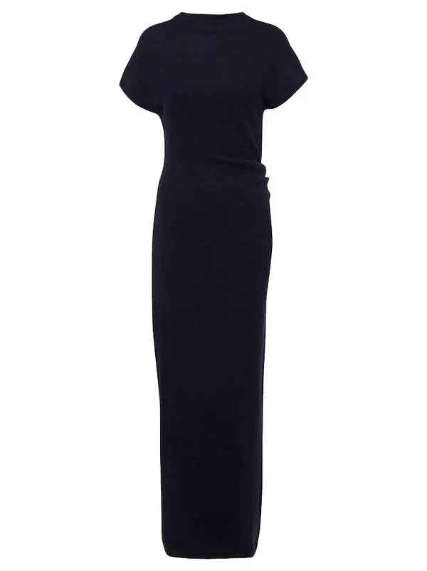 Proenza Schouler Abie Knitted Maxi Dress - Blue