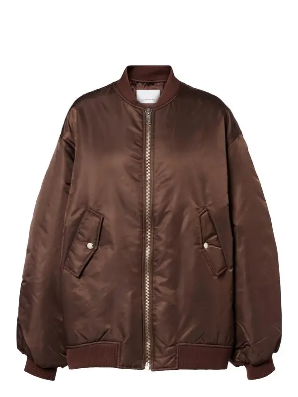 THE FRANKIE SHOP Astra Bomber Jacket - Brown