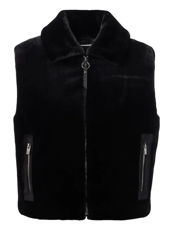 Fusalp Piagina Zip-up Vest - Black